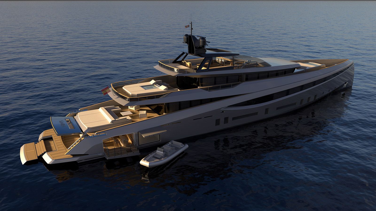 Rodriguez Design presents 55m aluminium superyacht concept Project Soana